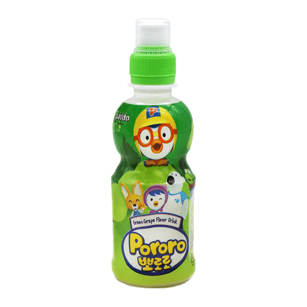 Pororo Drink Green Grape Flavor 7.95 fl.oz(235ml) – Anytime Basket