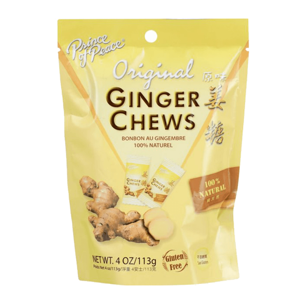 Prince of Peace Ginger Chews Original 4oz(113g) – Anytime Basket
