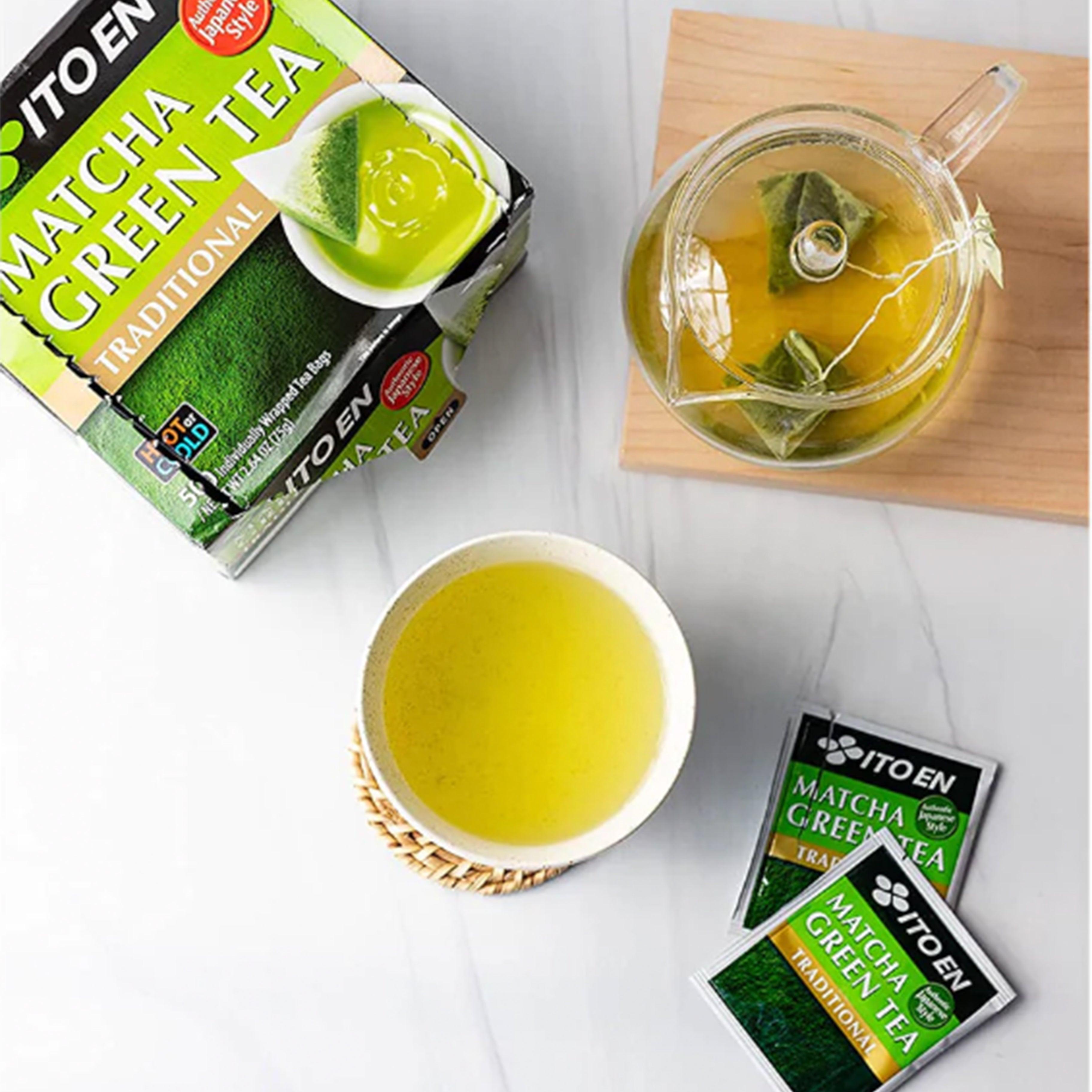 ITO EN Matcha Green Tea Traditional Tea Bags – Anytime Basket