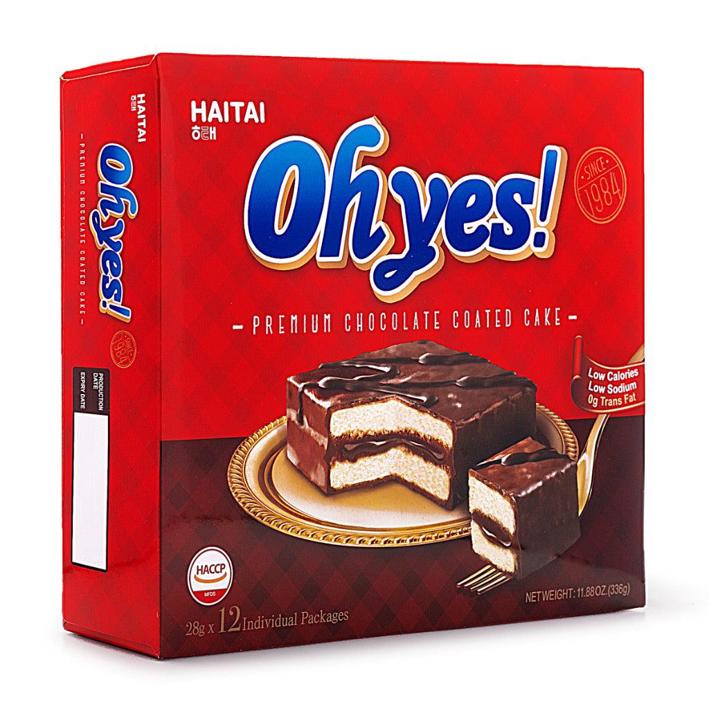 Haitai Oh Yes Chocolate Cake 1oz(28g) x 12 Pcs – Anytime Basket