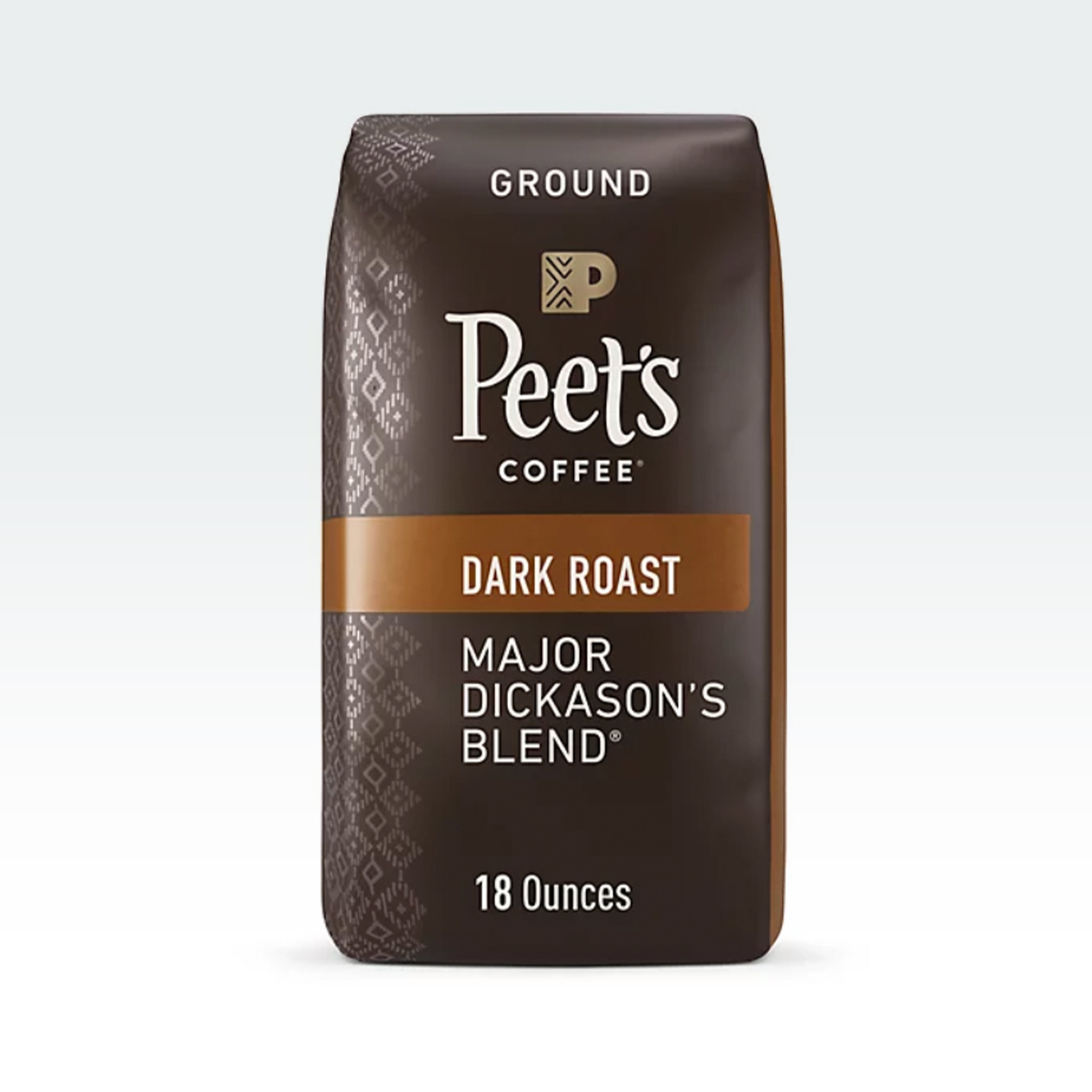 Peet's Coffee Major Dickasons Blend Dark Roast Ground Coffee Bag - 18 ...