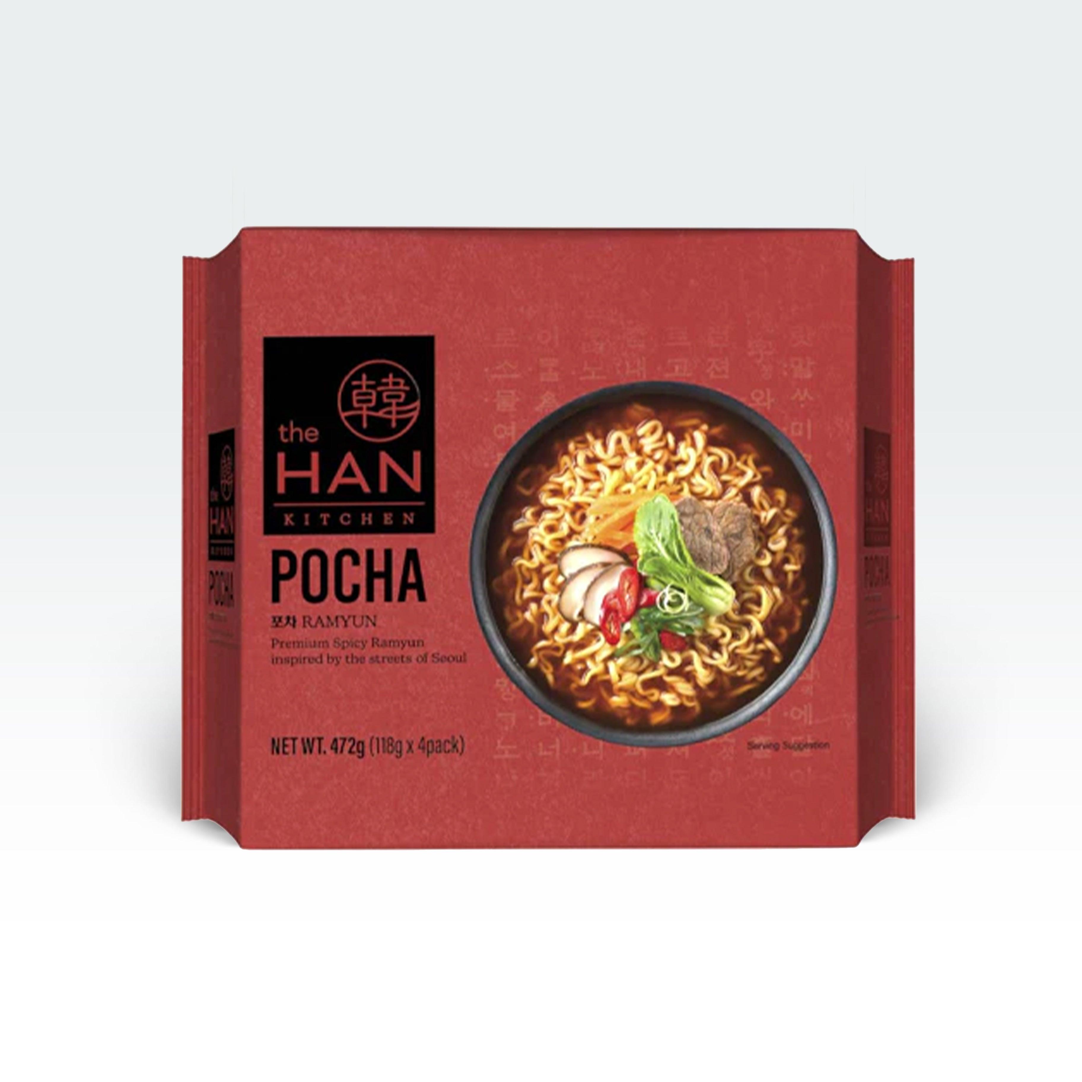 The Han Kitchen Pocha Ramyun 4.15oz(117g) 4 Packs – Anytime Basket